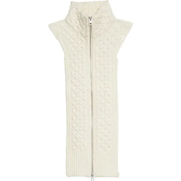Veronica Beard Upstate Wool Dickey - Ivory