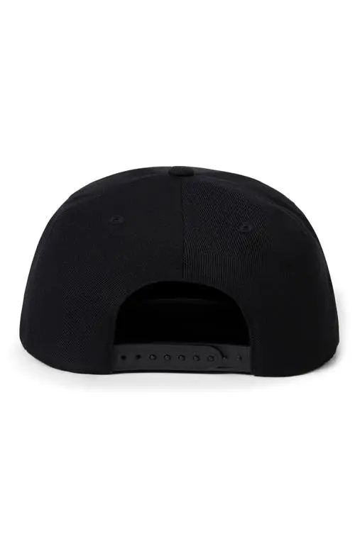 Brixton Woodburn Netplus® Snapback Baseball Cap - Black