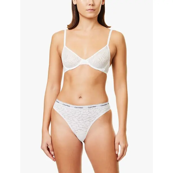 Calvin Klein Modern High-leg Lace Thong