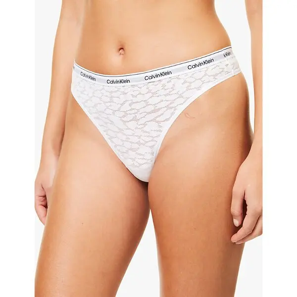 Calvin Klein Modern High-leg Lace Thong