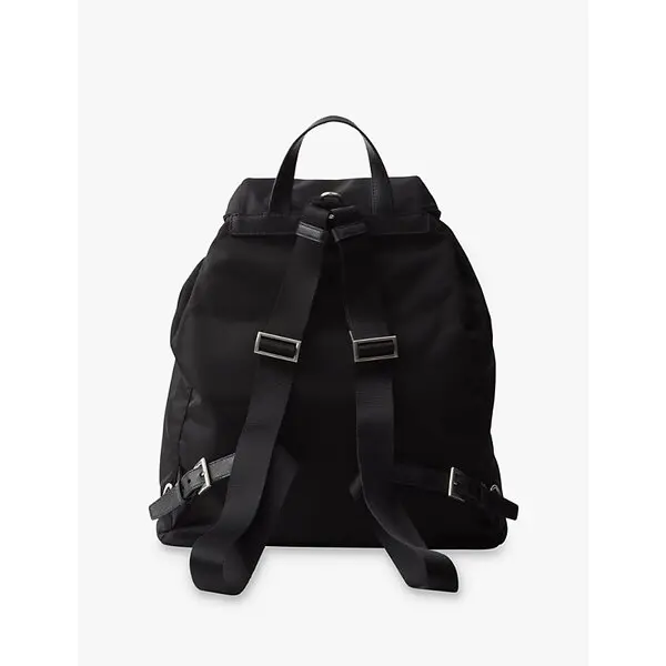 Prada Logo-plaque Polyamide Backpack