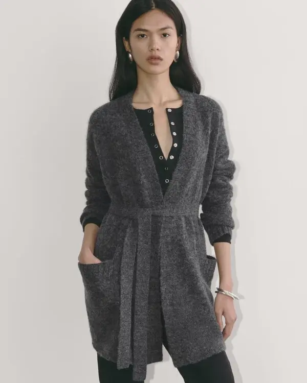 Everlane Alpaca Robe Cardigan