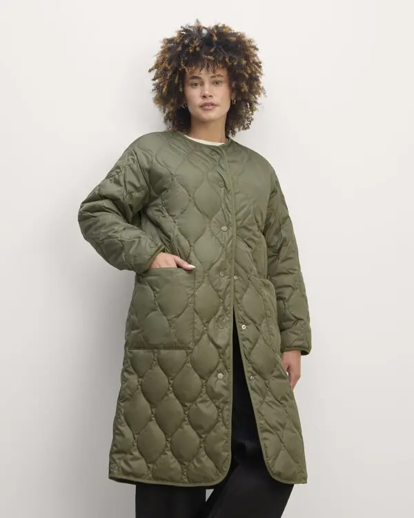 Everlane Long Quilted Liner