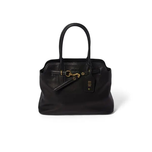 Miu Miu Aventure Nappa Leather Bag