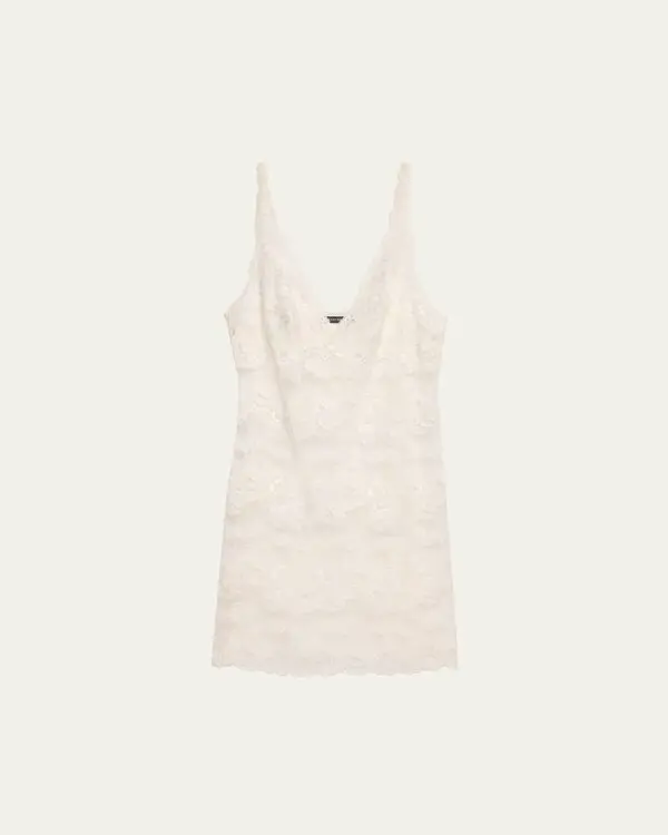 Natori Imagine Deep V-neck Lace Chemise