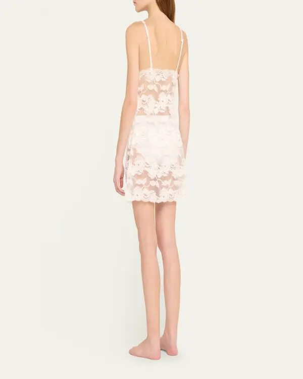 Natori Imagine Deep V-neck Lace Chemise