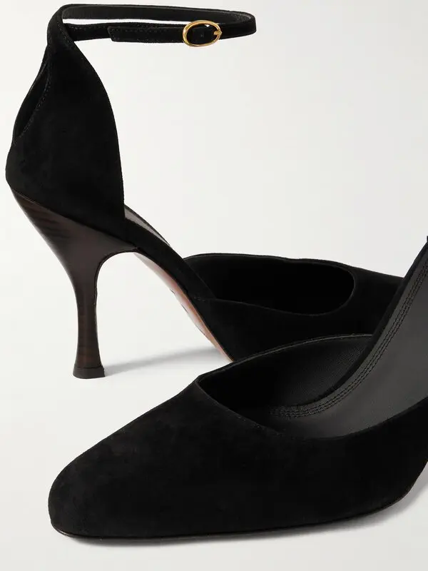 NEOUS Nekkar Suede Pumps - Black