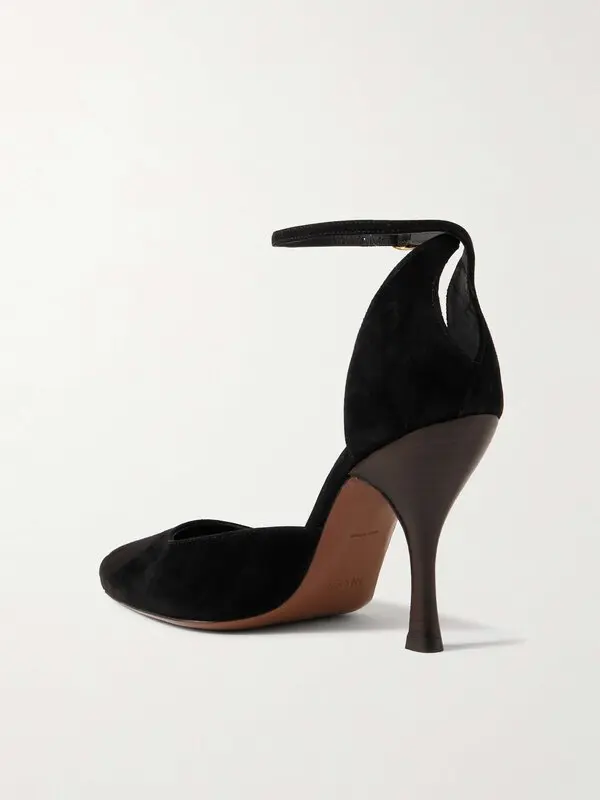 NEOUS Nekkar Suede Pumps - Black