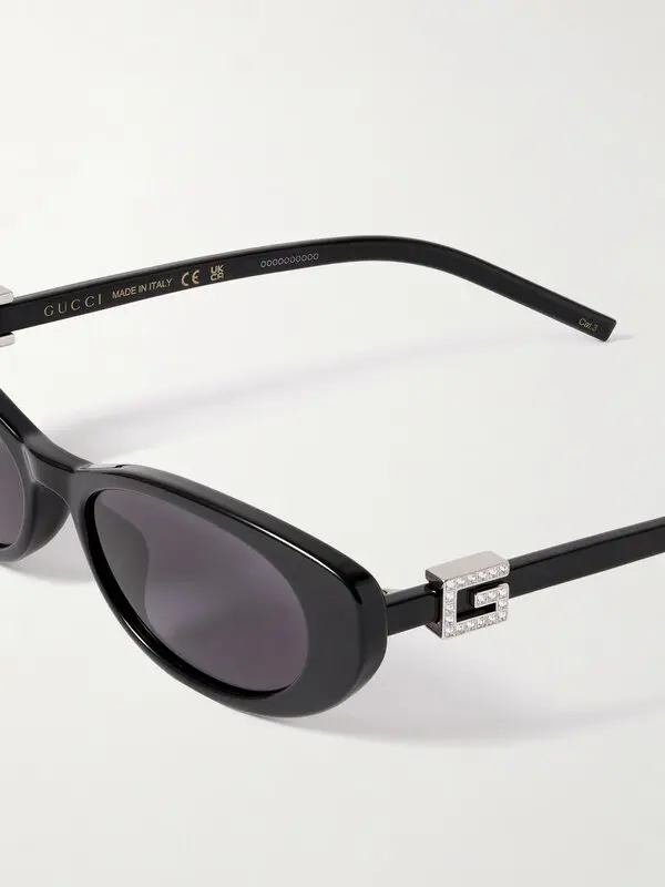 Gucci - Cat-Eye Acetate Sunglasses