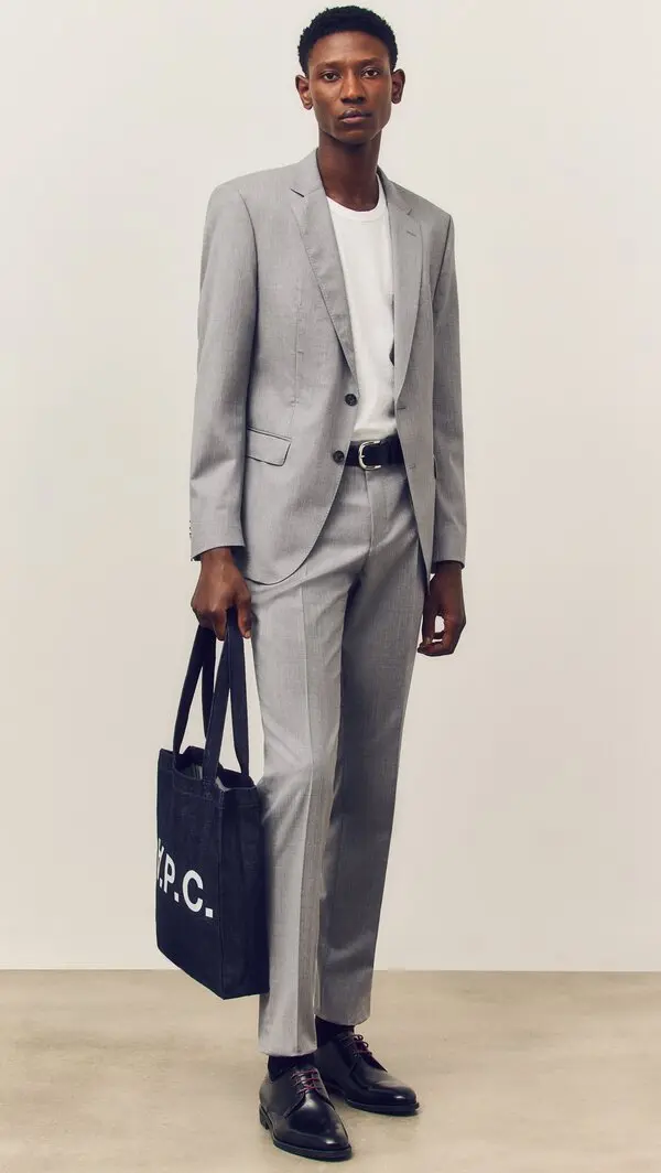 BOSS Slim Fit Suit - Grey
