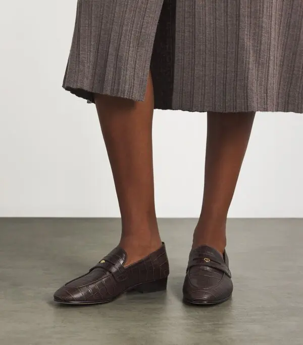 Paige Leather Macall Loafers
