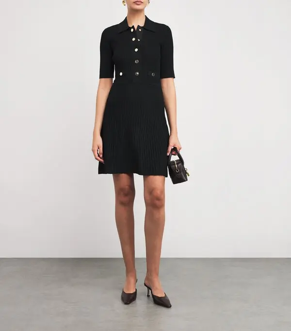 Veronica Beard Lauper Knit Mini Dress