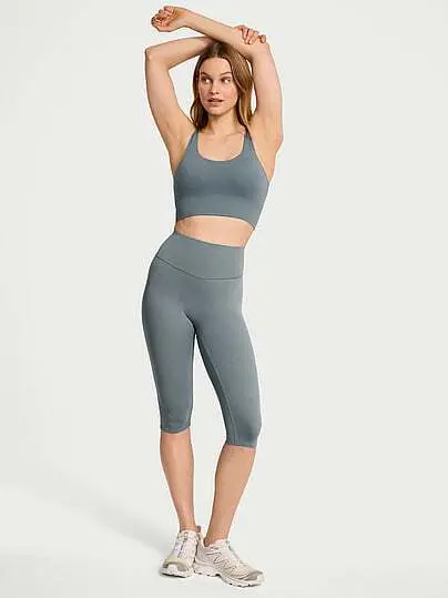 Victoria's Secret Vsx Elevate™ Crop Legging - Grey