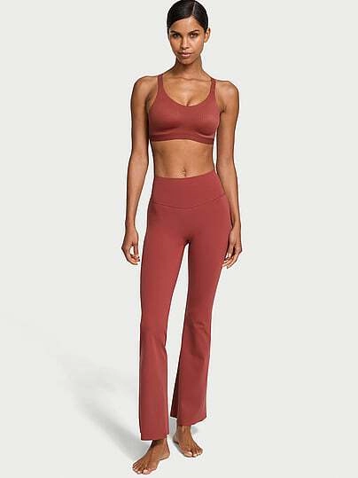 Victoria's Secret Vsx Elevate™ Flare Leggings - Red