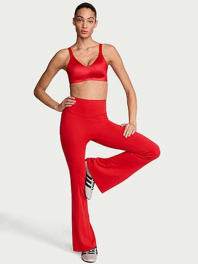 Victoria's Secret Vsx Elevate™ Flare Leggings - Red