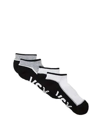 Victoria's Secret Vsx 2-pack Ankle Socks - Print