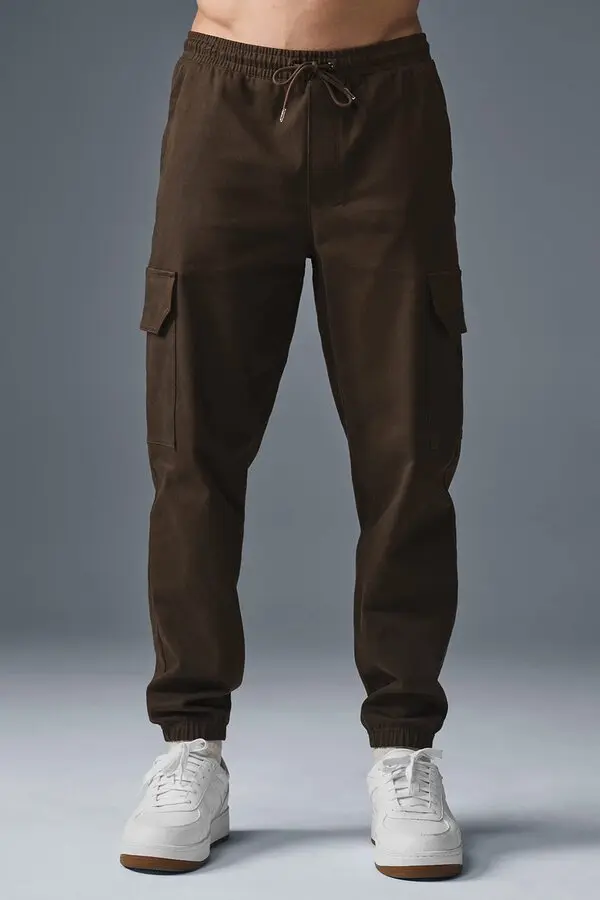 Alo Yoga Edition Sueded Jogger Pants - Espresso