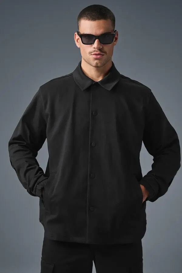 Alo Yoga Edition Sueded Jacket - Black