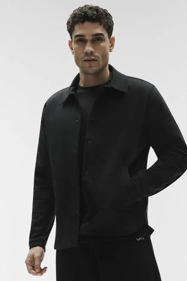 Alo Yoga Edition Sueded Jacket - Black