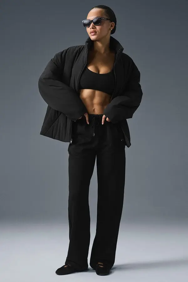 Alo Yoga Stretch Woven Notable Jacket - Black