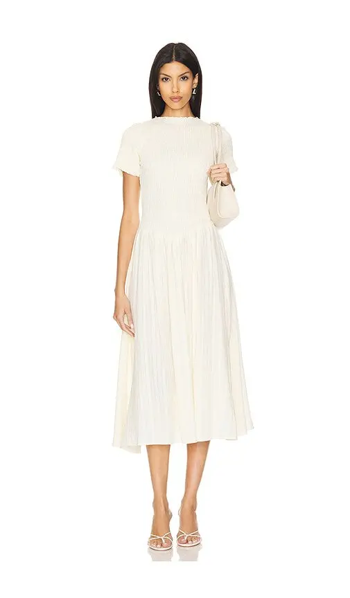 APRES STUDIO Ruched Marta Dress