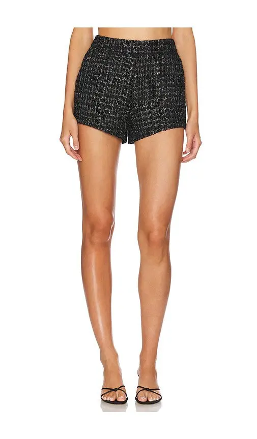 Line & Dot Hot Shorts - Black