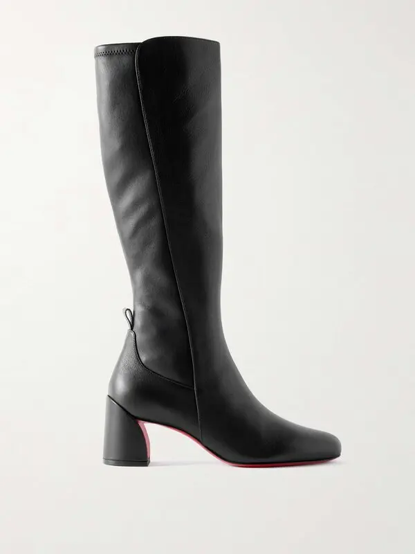 CHRISTIAN LOUBOUTIN Jane Botta 55 Leather Knee Boots