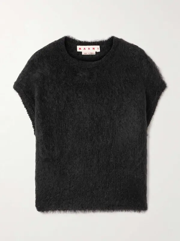 Marni Brushed Mohair-blend Sweater