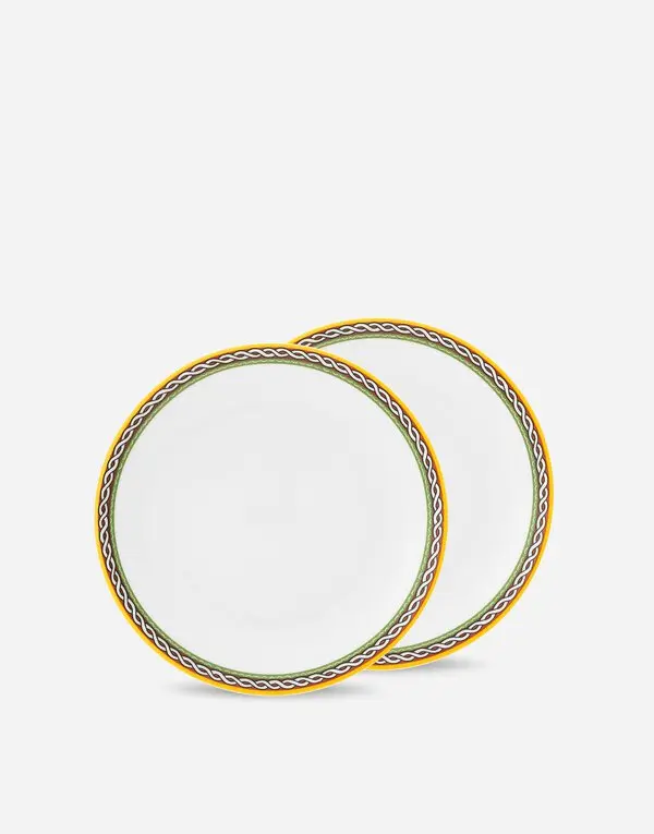 Dolce & Gabbana Set 2 Piatti Dessert