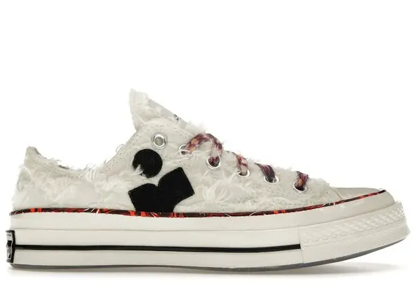 CONVERSE Chuck 70 Low Top Sneakers Isabel Marant - Vanilla White/black/red