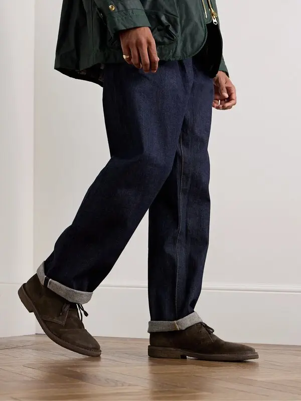 DRAKE'S Clifford Suede Desert Boots - Brown