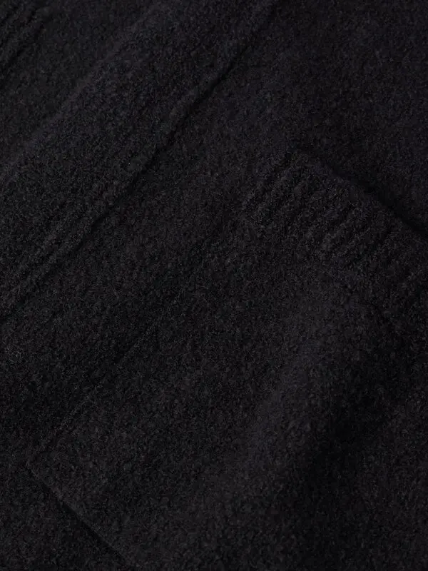 Zegna Brushed-knit Field Jacket