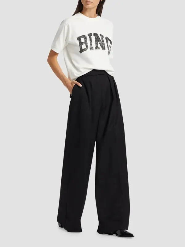 ANINE BING Lou High-rise Trousers