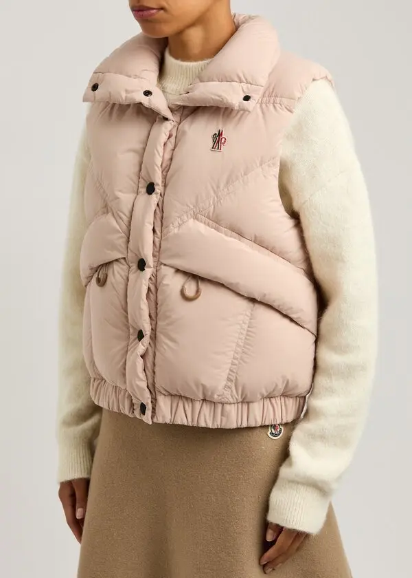 Moncler Marolies Quilted Shell Gilet