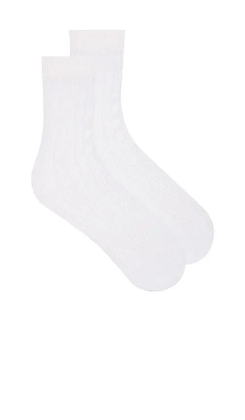 LOVERS AND FRIENDS Diana Socks - White