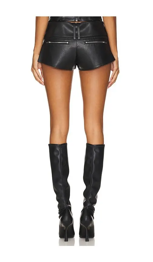 NIIHAI Sandy Moto Shorts - Black