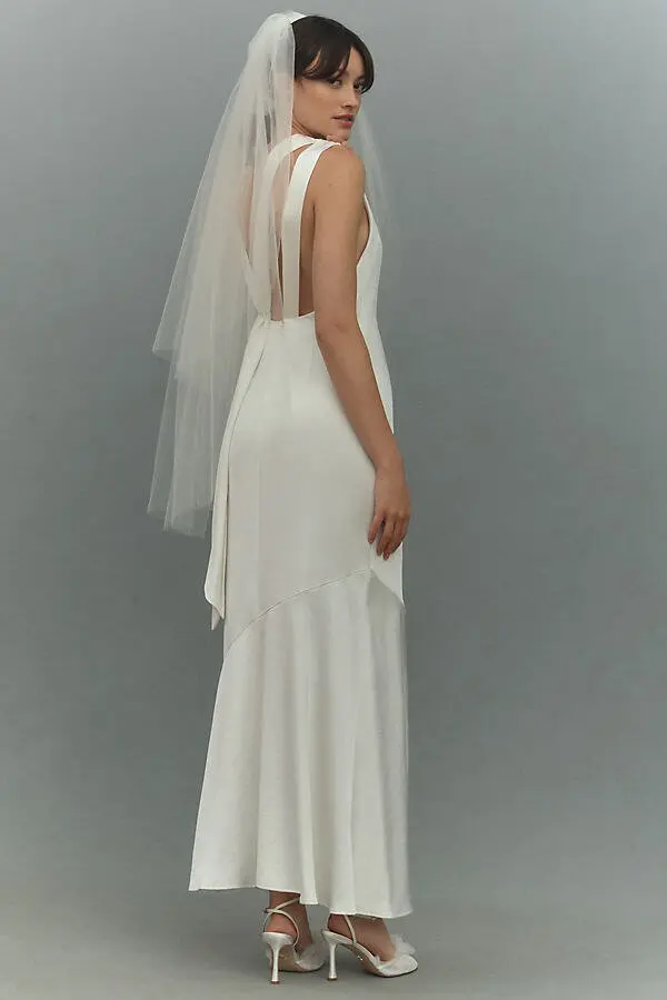 Bhldn Lilly Fingertip Veil