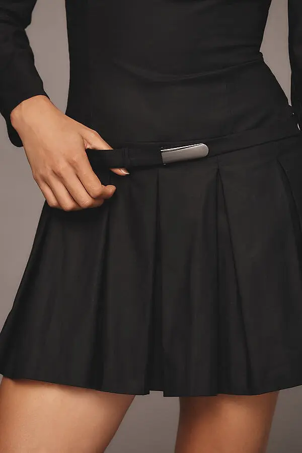 black 50s swing dress Unique Vintage Black Delores Swing Dress with Sleeves