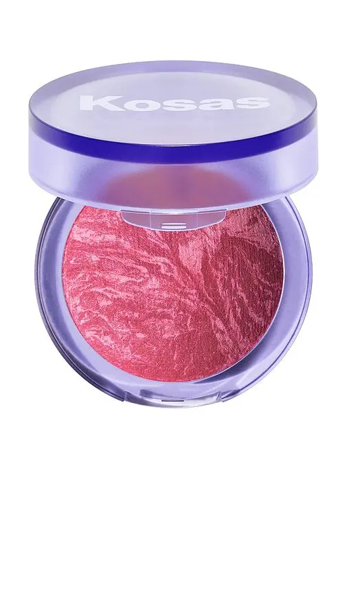 KOSAS Blush Is Life Baked Dimensional + Brightening Blush - Adrenaline