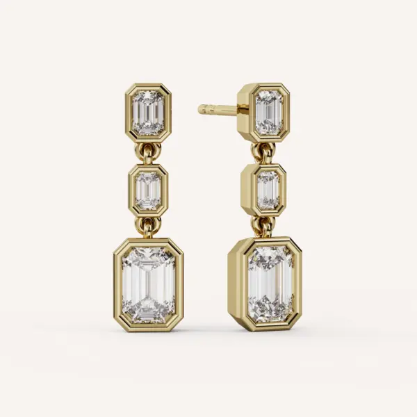 Olive Ave Jewelry Leon Trio Drop Earrings