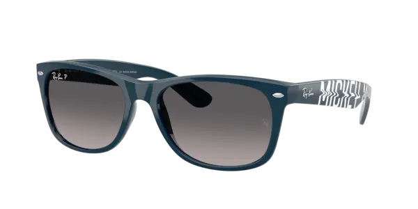 Ray-ban Disney Mickey & Minnie Mouse Liquid Wayfarer Sunglasses - Grey Gradient Polarized