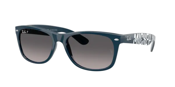Ray-ban Disney Mickey & Minnie Mouse Liquid Wayfarer Sunglasses - Grey Gradient Polarized