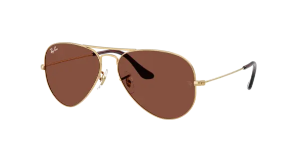 Ray-ban Aviator Large Metal Sunglasses - Red