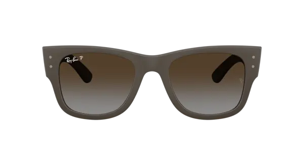 Ray-ban Mega Wayfarer Liteforce Sunglasses - Polarized Brown Gradient