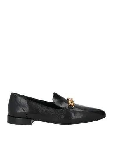Tory Burch Loafers Camel Size Goat Skin - Black