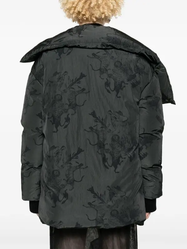 Fabiana Filippi Graphic-print Padded Coat