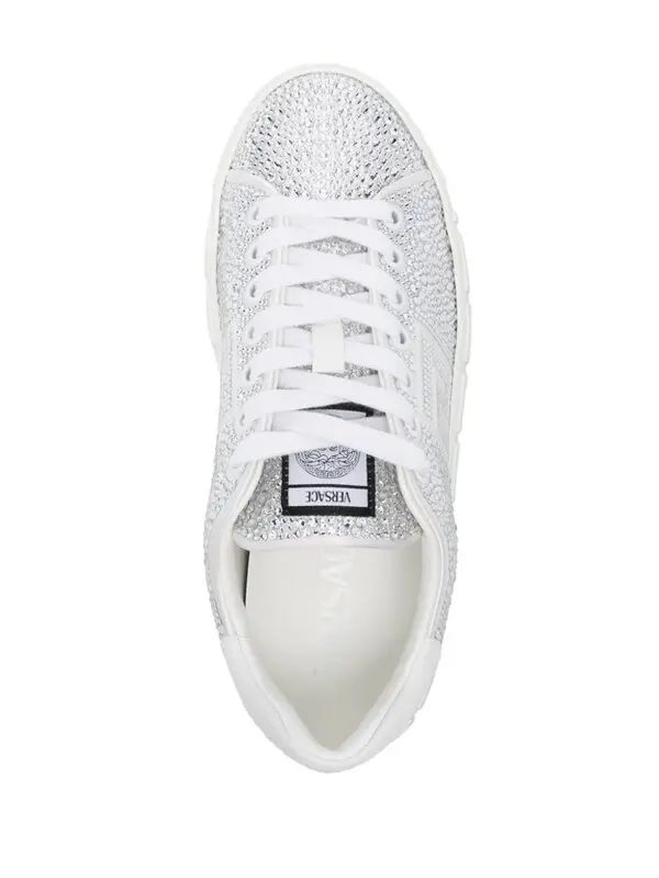 Versace Crystal Greca Sneakers