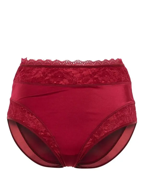 Marlies Dekkers Carita High-waisted Briefs - Red