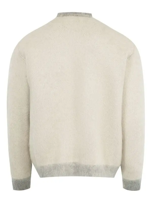 Off-White Dragon-intarsia Mohair Sweater