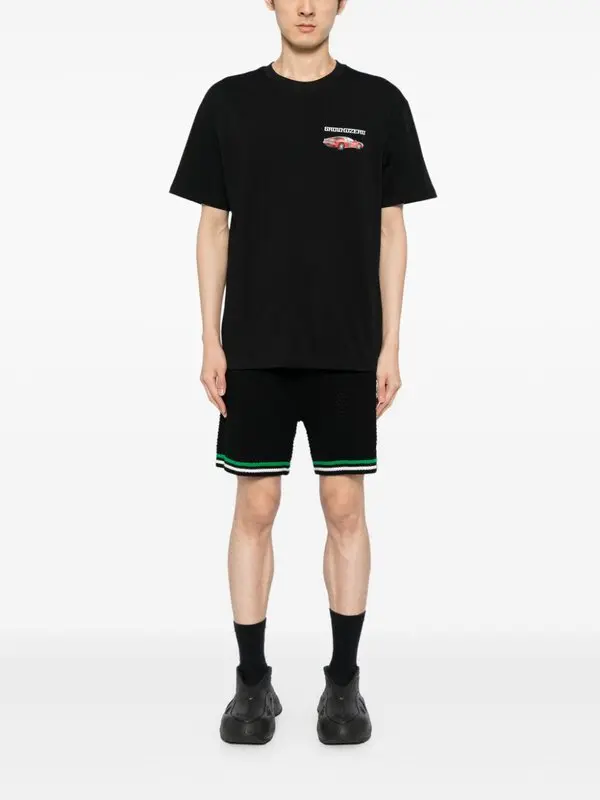 GROUND ZERO Logo-print Cotton T-shirt